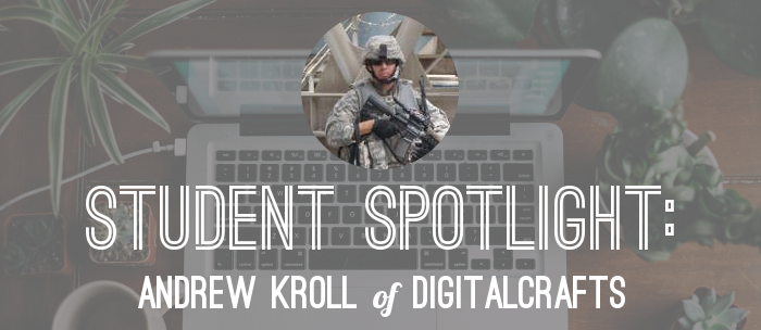 Student Spotlight: Andrew Kroll of DigitalCrafts | Course Report