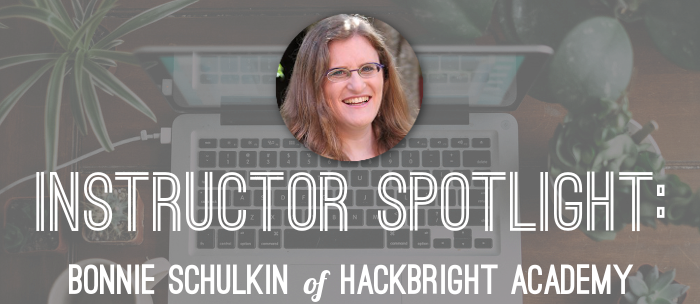 Instructor Spotlight: Bonnie Schulkin of Hackbright Academy | Course Report