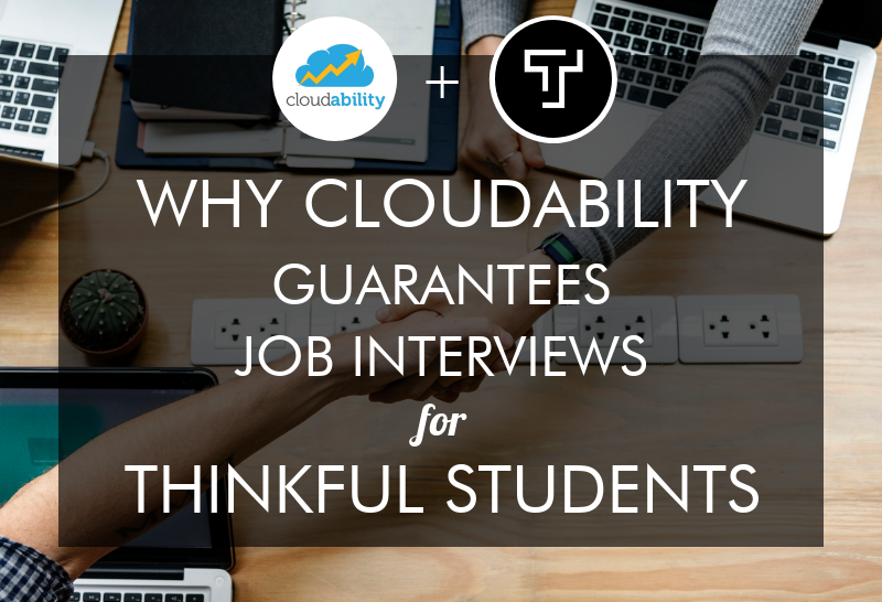 Why Cloudability Guarantees Job Interviews for Thinkful Students | Course Report